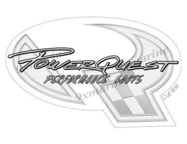 PowerQuest boat stickers. Replace your boat maker stickers