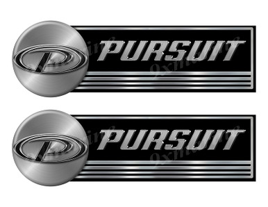 Pursuit boat stickers. Replace your boat maker stickers