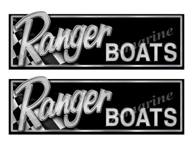 Ranger boat stickers. Replace your boat maker stickers