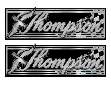 Thompson boat stickers. Replace your boat maker stickers