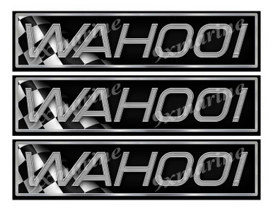 Wahoo boat stickers. Replace your boat maker stickers