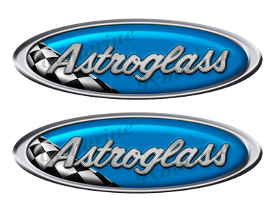 Astroglass boat stickers. Replace your boat maker stickers