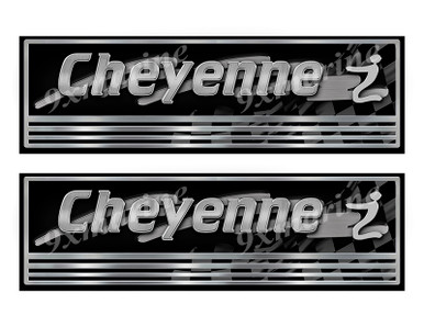 Cheyenne boat stickers. Replace your boat maker stickers
