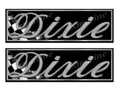 Dixie boat stickers. Replace your boat maker stickers