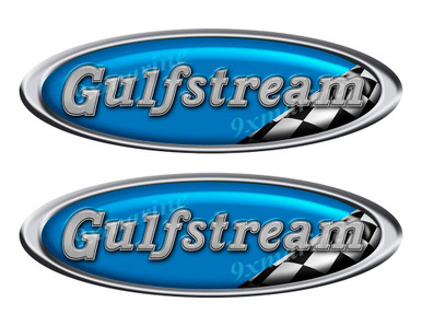 Gulfstream boat stickers. Replace your boat maker stickers