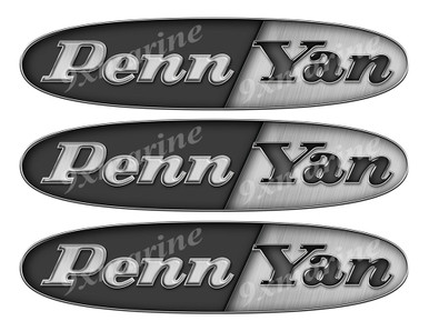 Penn Yan boat stickers. Replace your boat maker stickers