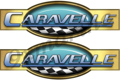 Caravelle boat stickers. Replace your boat maker stickers