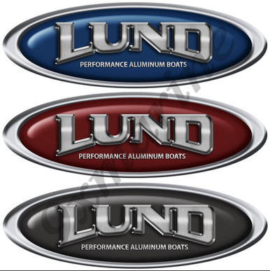 Lund boat stickers. Replace your boat maker stickers