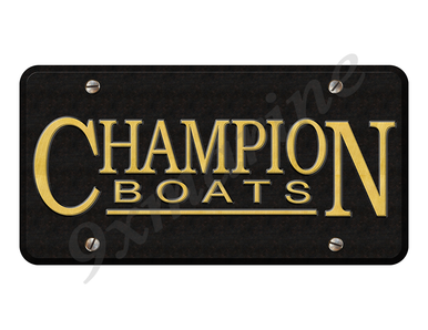 Champion boat stickers. Replace your boat maker stickers