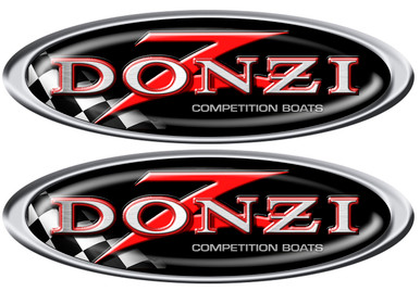 Donzi boat stickers. Replace your boat maker stickers