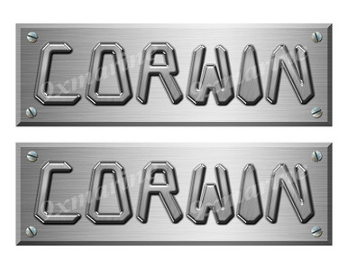 Corwin boat stickers. Replace your boat maker stickers
