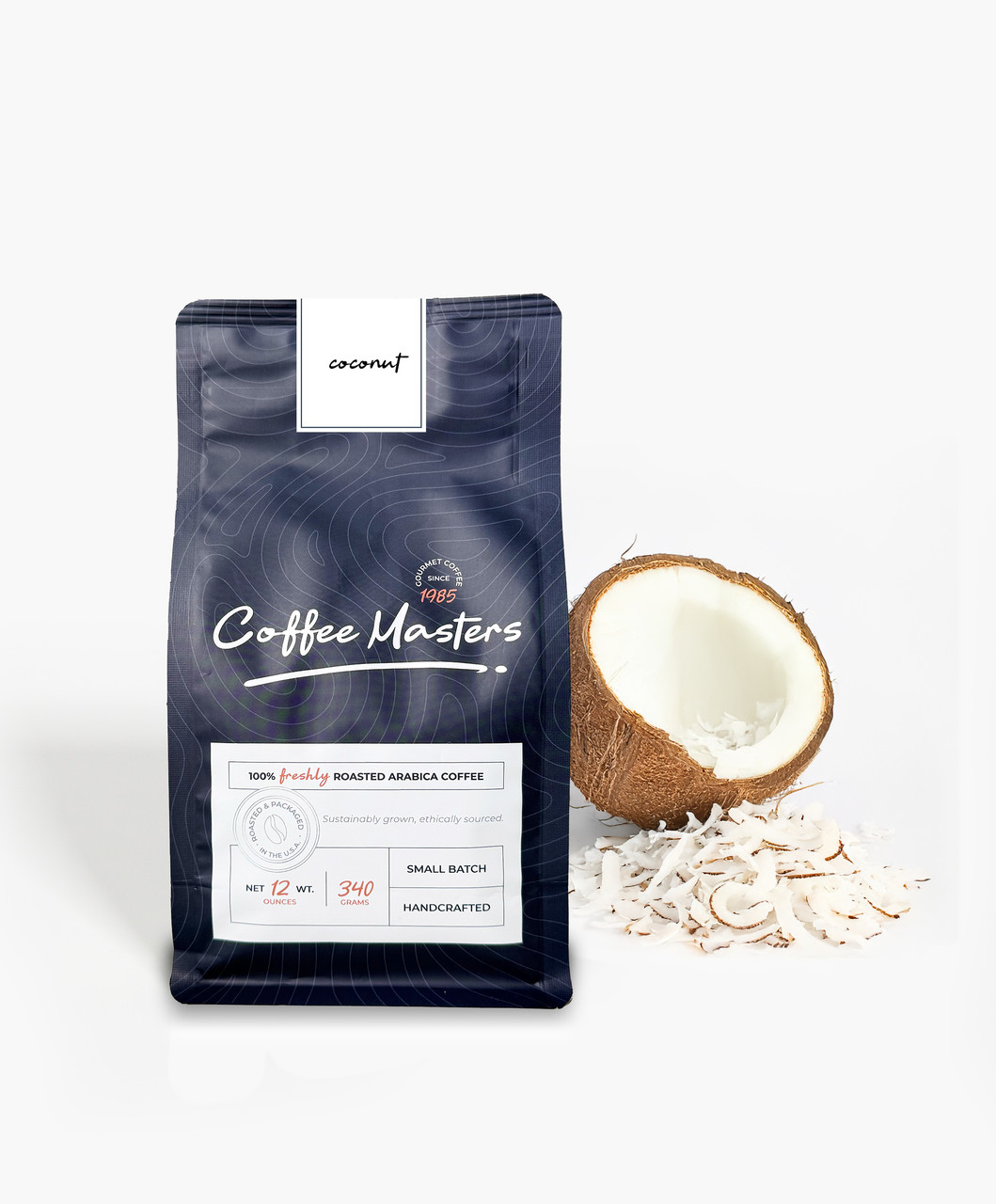Coconut 12oz Bag (Case of 4) | Chicago Coffee Masters
