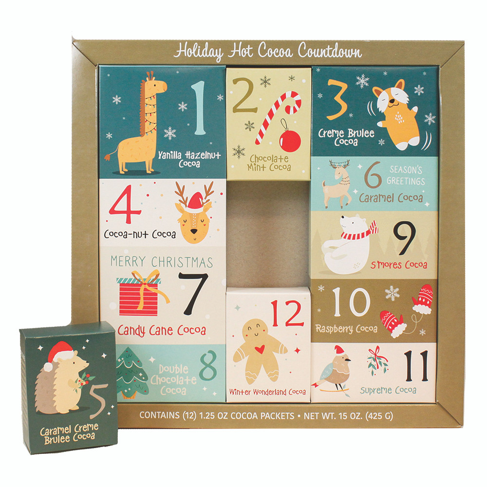 Holiday Hot Cocoa Countdown 12/cs | Chicago Coffee Masters