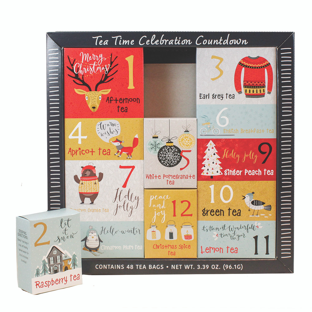 Tea Time Celebration Countdown 12/cs | Chicago Coffee Masters