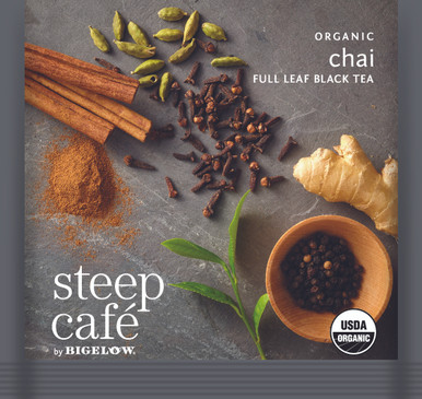 Steep Cafe Organic Chai 50/cs | Chicago Coffee Masters