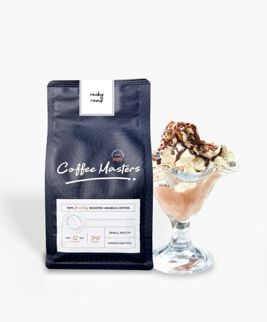 Rocky Road 12oz Bag (Case of 4) | Chicago Coffee Masters