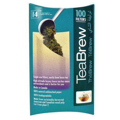 #4 Tea Brew Filters 100/cs | Chicago Coffee Masters