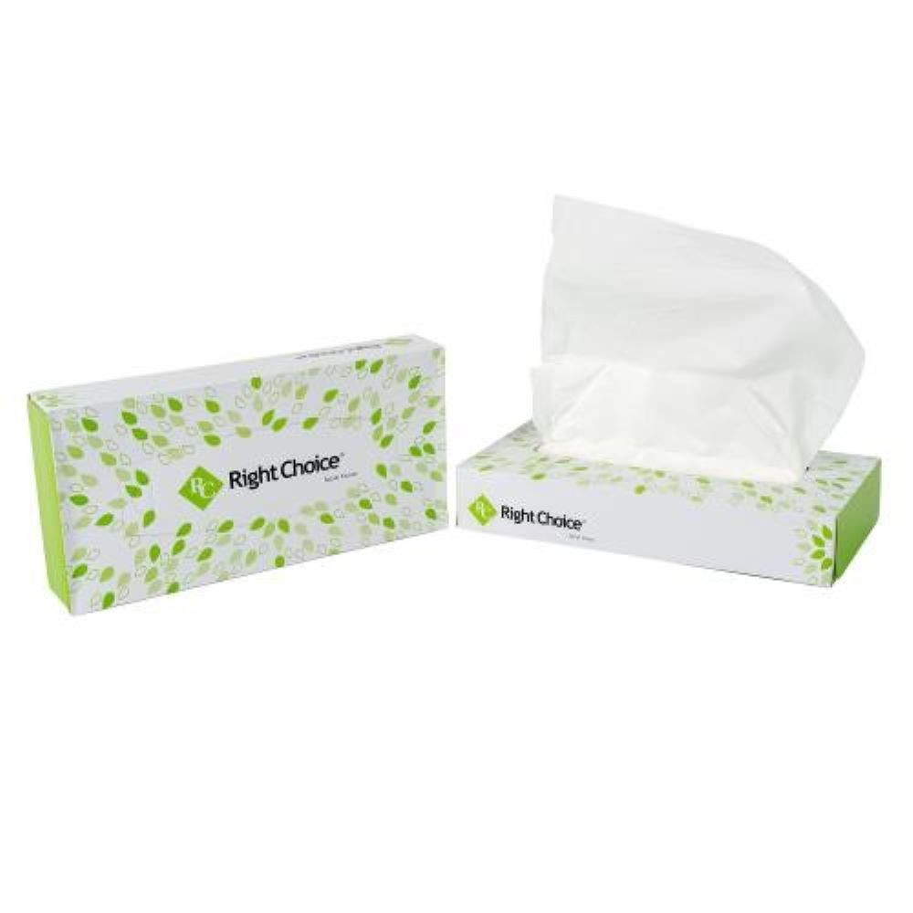 Facial Tissue 2-ply Flat Box Right Choice - 30/100 - Prostar Industries
