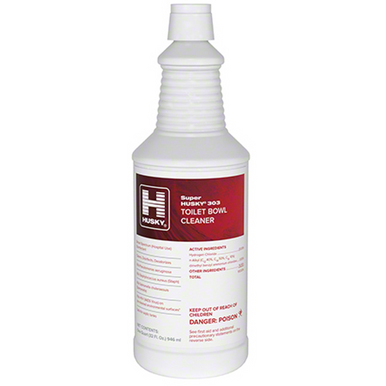Husky 303 Super Husky Toilet Bowl Cleaner 23% HCI - Qt. 12/CS - Prostar ...