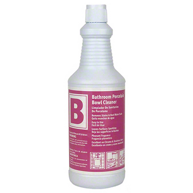 B Bathroom Porcelain Cleaner Qt. Evolution 12/CS - Prostar Industries