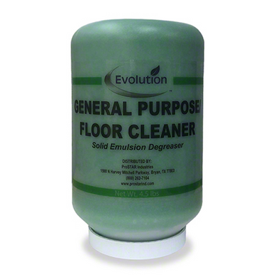 Solid General Purpose Floor Cleaner, Green - Evolution 4.5lb - Prostar ...