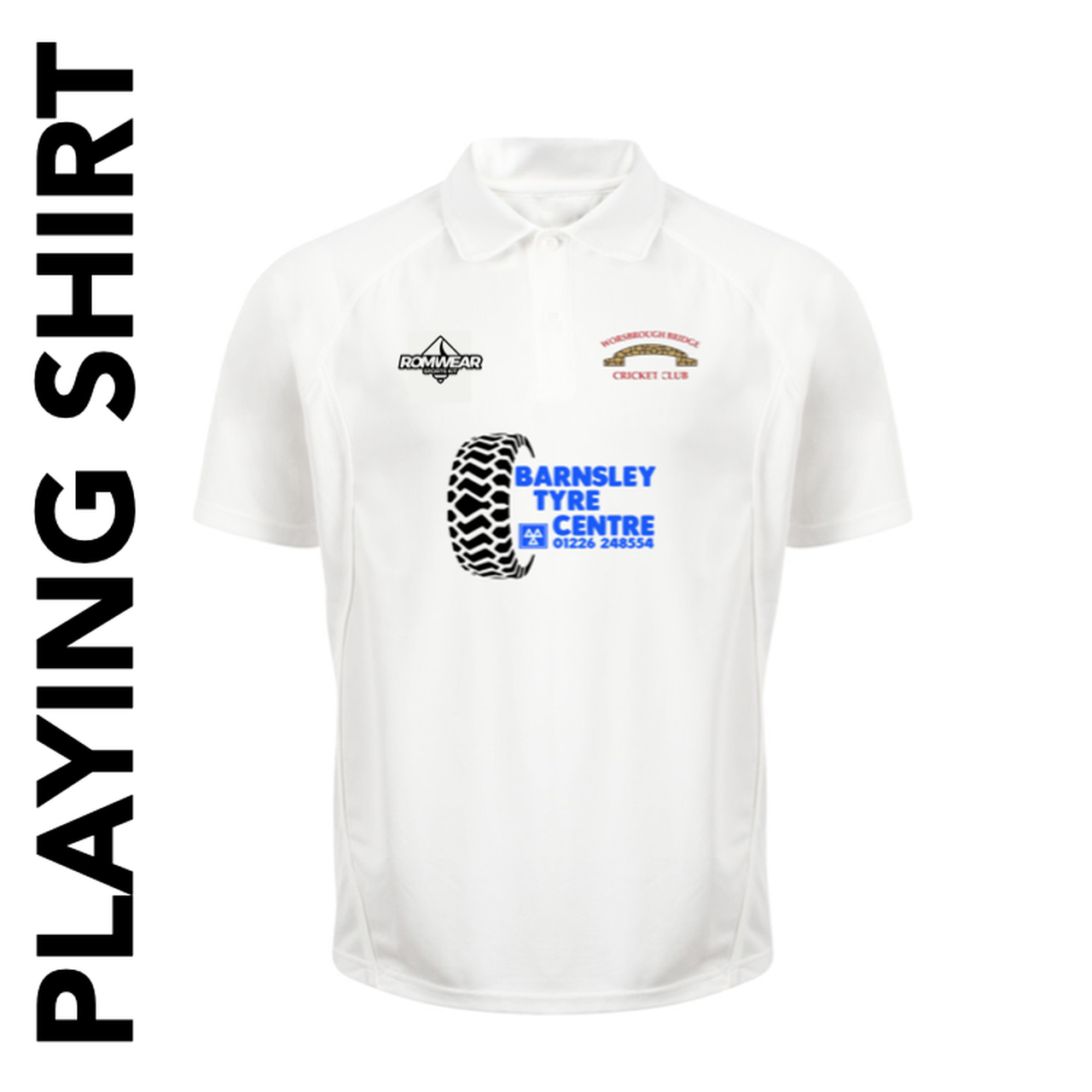 Worsbrough Bridge CC - Cricket Kit Bundle 1 - Custom Sports Kit