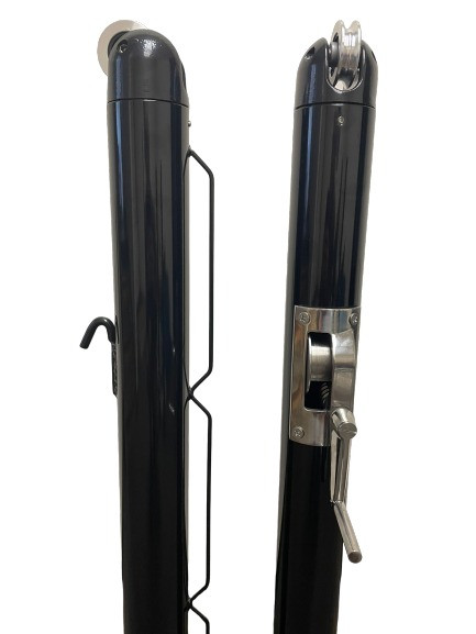 Spartan Titan Pro Surface Mount Pickleball Net Posts - USA Manufactured