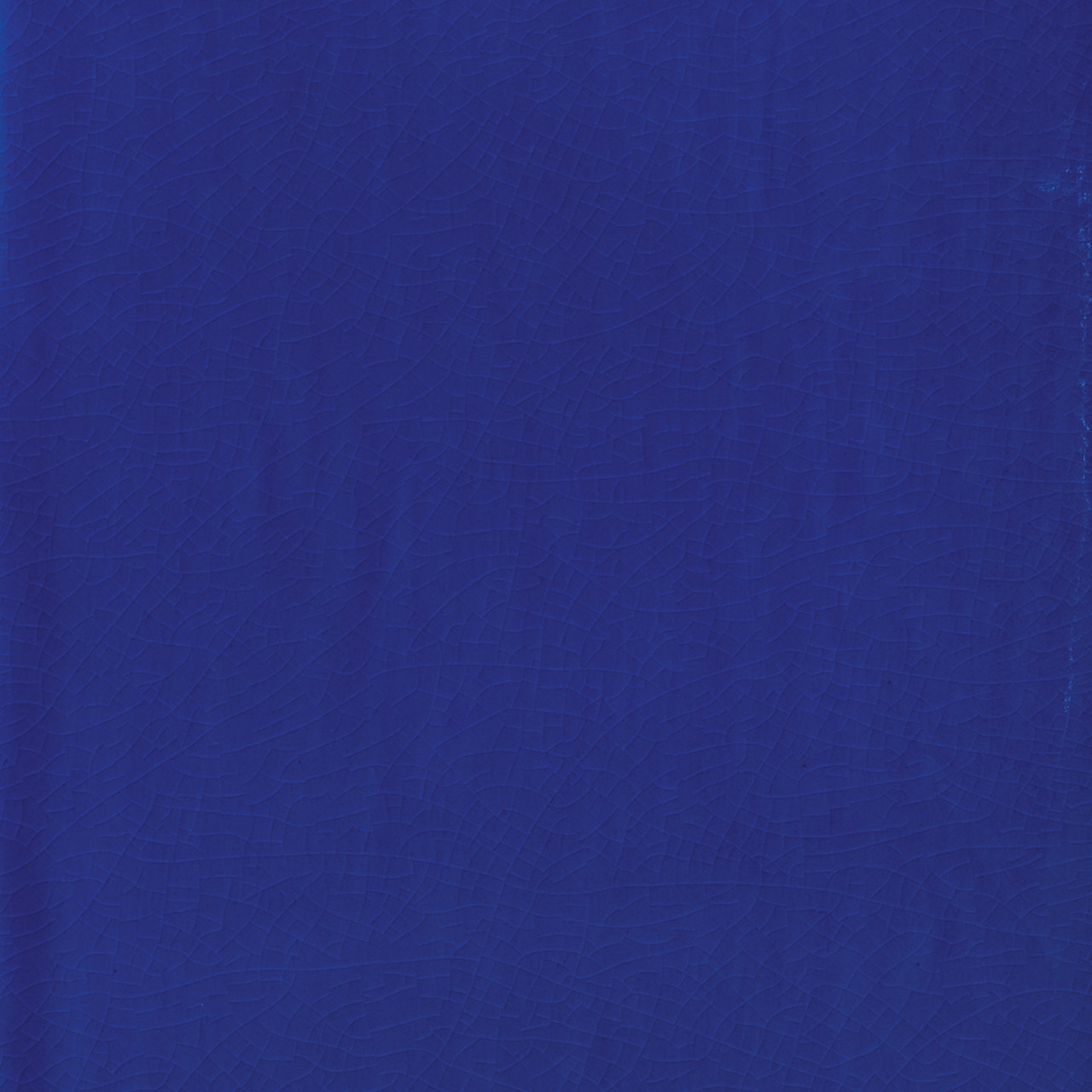 Large Porto Side Table in Cobalt Blue Ceramic | Caron's Beach House