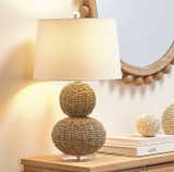 Calabria Seagrass Woven Coffee Table | Caron's Beach House