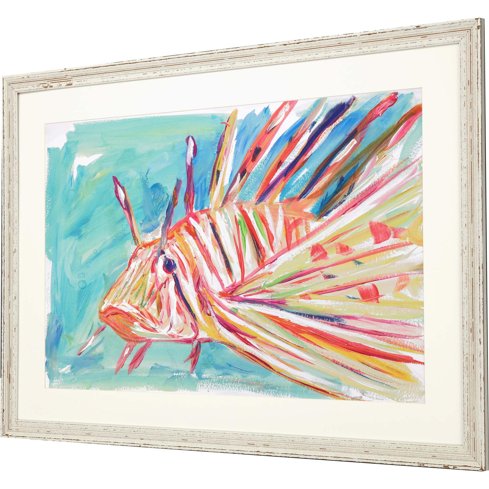 Sea Creature Tropical Fish Framed Art | Caron's Beach House