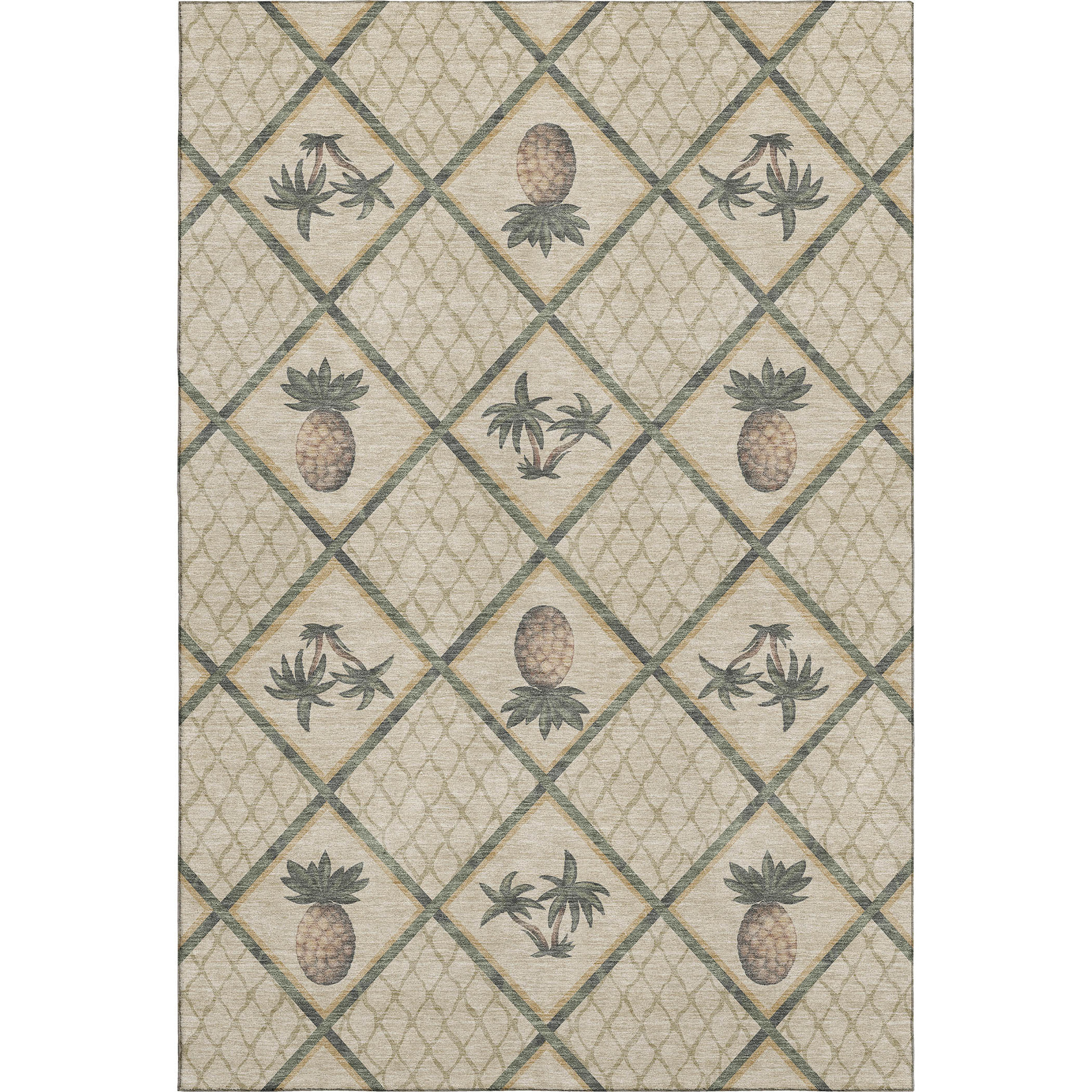 Beautiful Tropical Rugs with Palm and Floral Designs