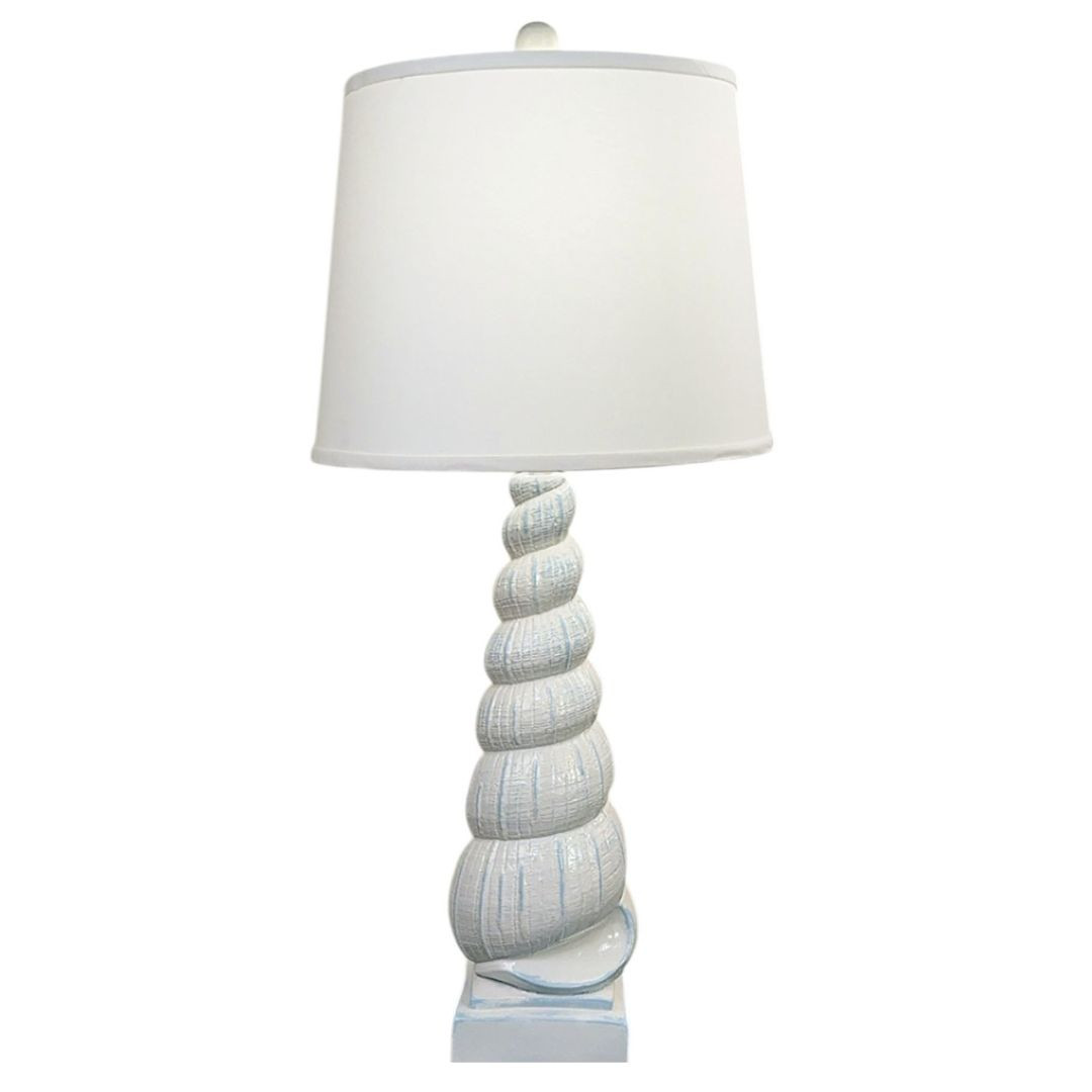 Saltwater Spiral Designer Table Lamp - Coastal Elegance | Shop Now