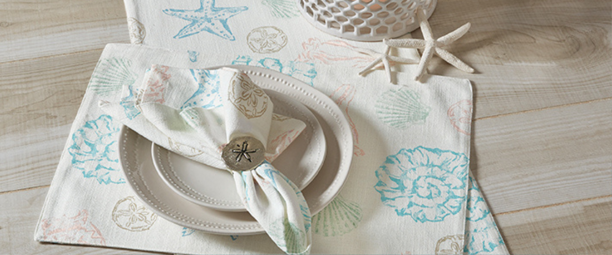 Shop Coastal Dining Place Mats | Caron's Beach House