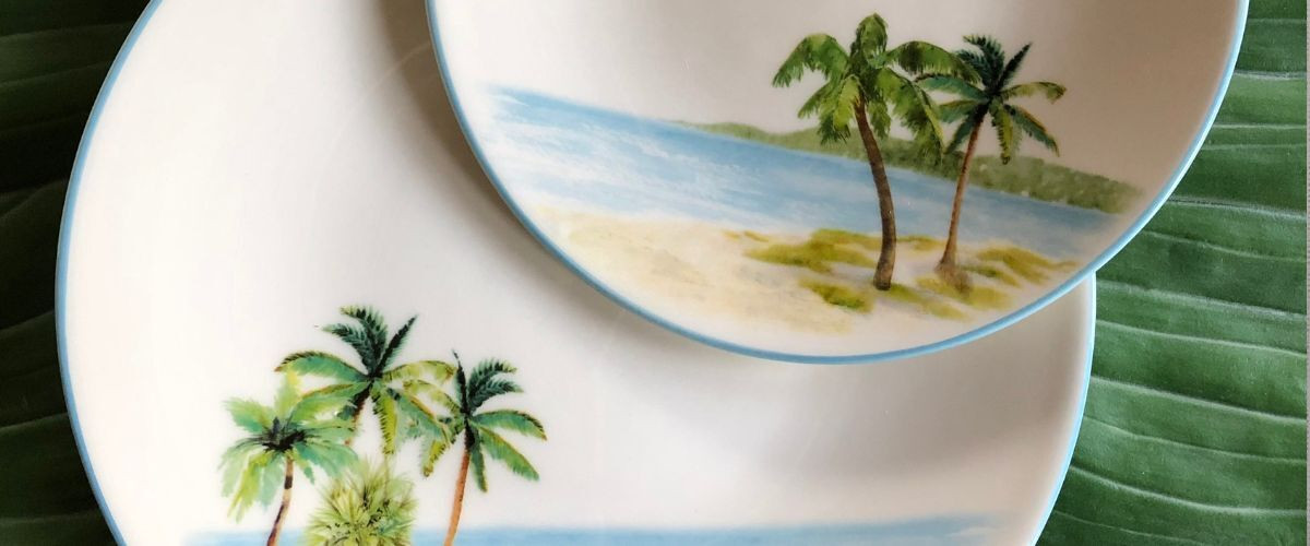 Tropical Dining Favorites - Dinnerware, Glassware + Table Linens