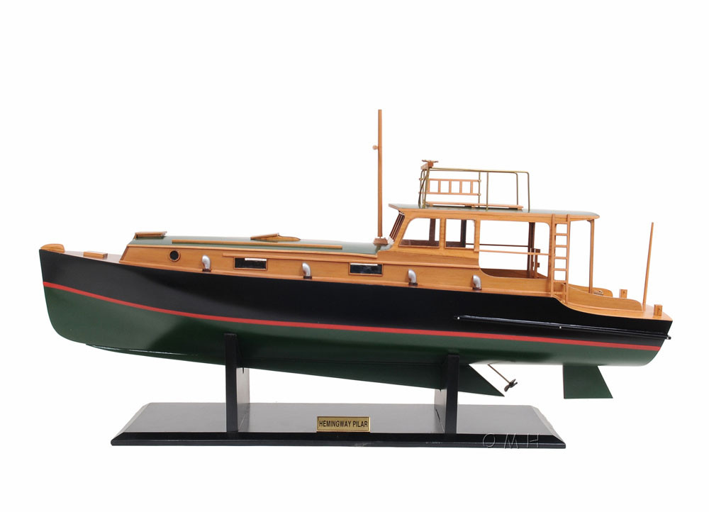 Hemingway Pilar Fishing Boat Model | Caron's Beach House