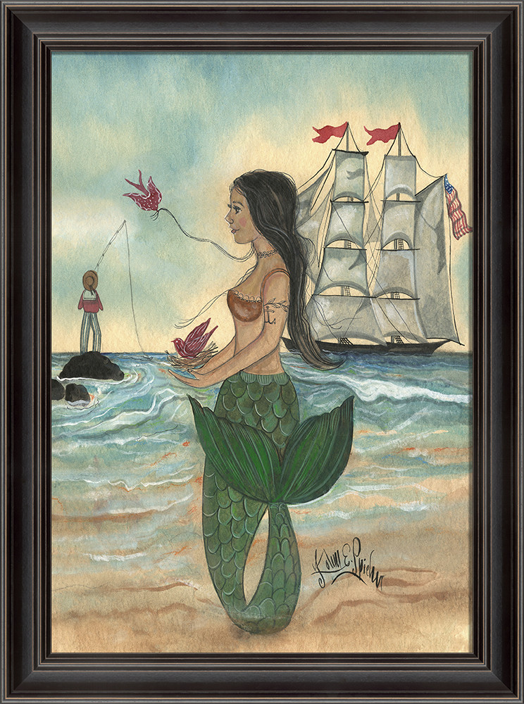 Mermaid from Avalon Framed Art