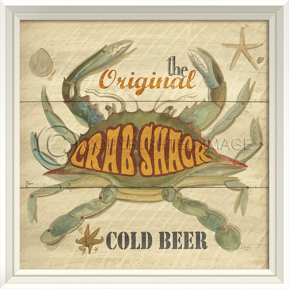 The Original Crab Shack Wall Art | Caron's Beach House