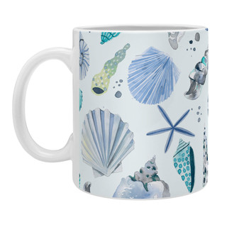 Moroccan Sea Shell II Coffee Cups | Caron's Beach House