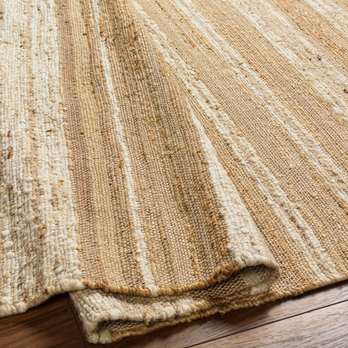 Geneva Dunes Jute and Wool Woven Rug - Available in Several Sizes
