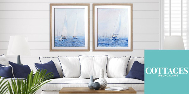 Beautiful Coastal Living and Nautical Home Elegant Decorating Ideas at ...