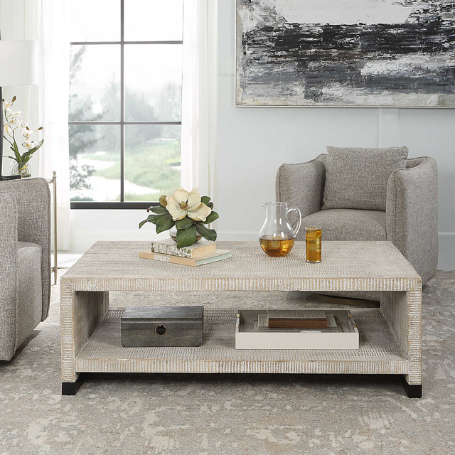 Barbados Oval Coffee Table | Caron's Beach House