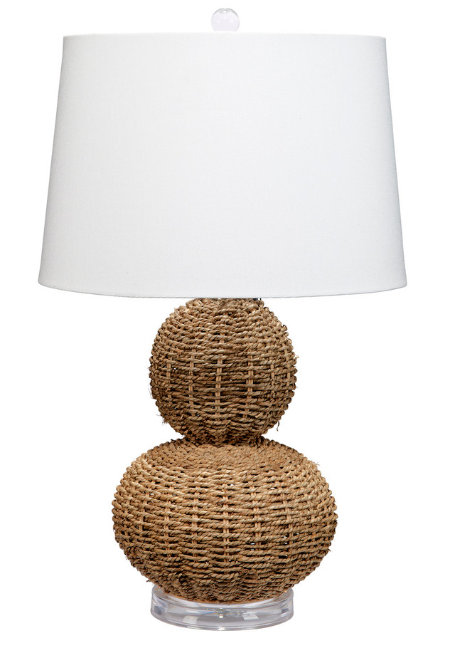 Calabria Seagrass Woven Coffee Table | Caron's Beach House