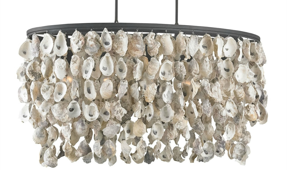 Villamare Oyster Shell Table Lamp | Caron's Beach House