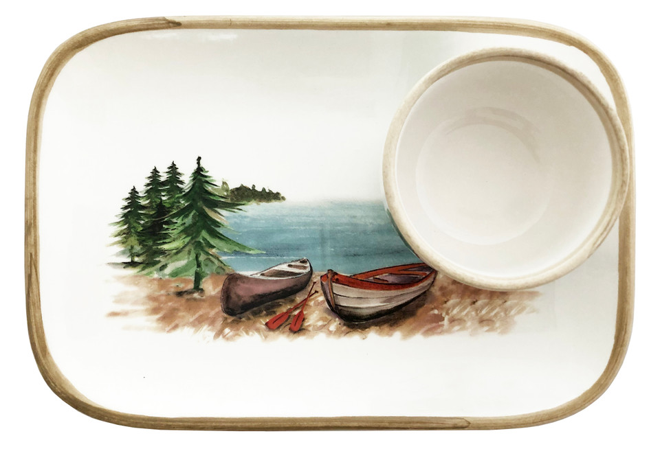 Lake Home Dinnerware and Glassware | Caron's Beach House