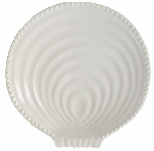 Coastal Dinnerware - Set of Four Shore Sea Shells Salad Plates