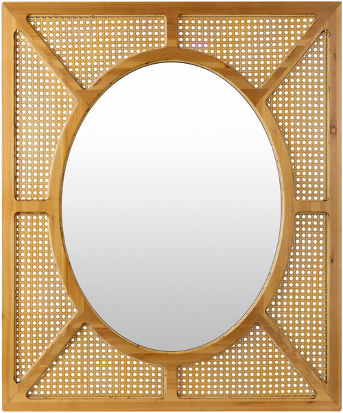 Key Tropics Rattan Framed Mirror Rattan Framed Mirror | Caron's Beach House