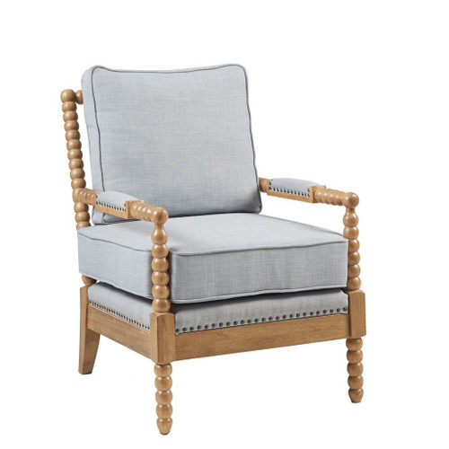 Dusty blue accent chair store