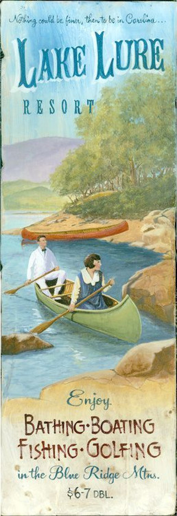 Lake Lure Custom Resort Art - Personalized for Your Home