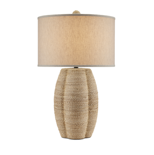 Karnak Abaca Rope Wrapped Table Lamp | Caron's Beach House