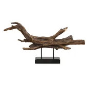 Gilded Driftwood Branch Sculpture | Caron's Beach House